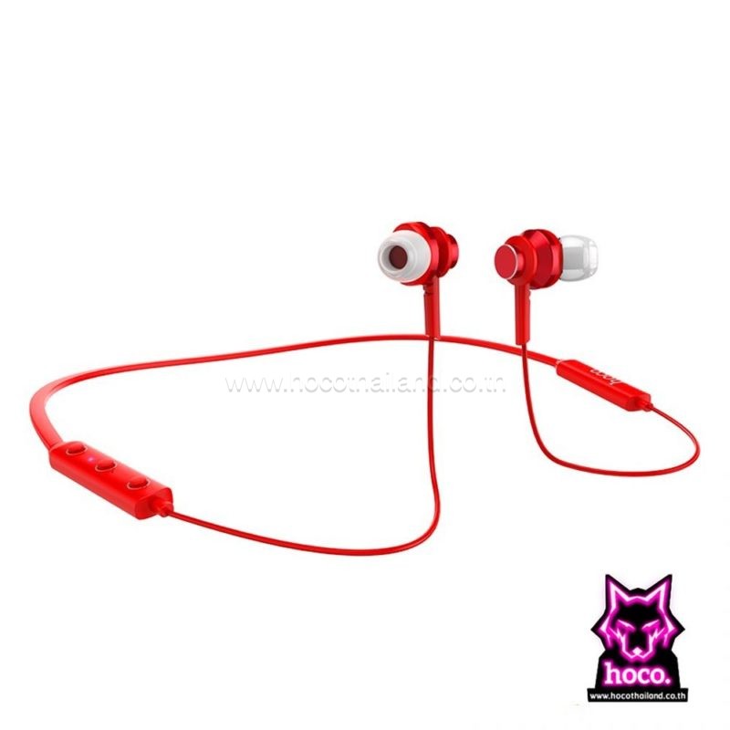 หูฟัง บลูทูธ ES18(Red)-Bluetooth Hoco – HOCO Thailand