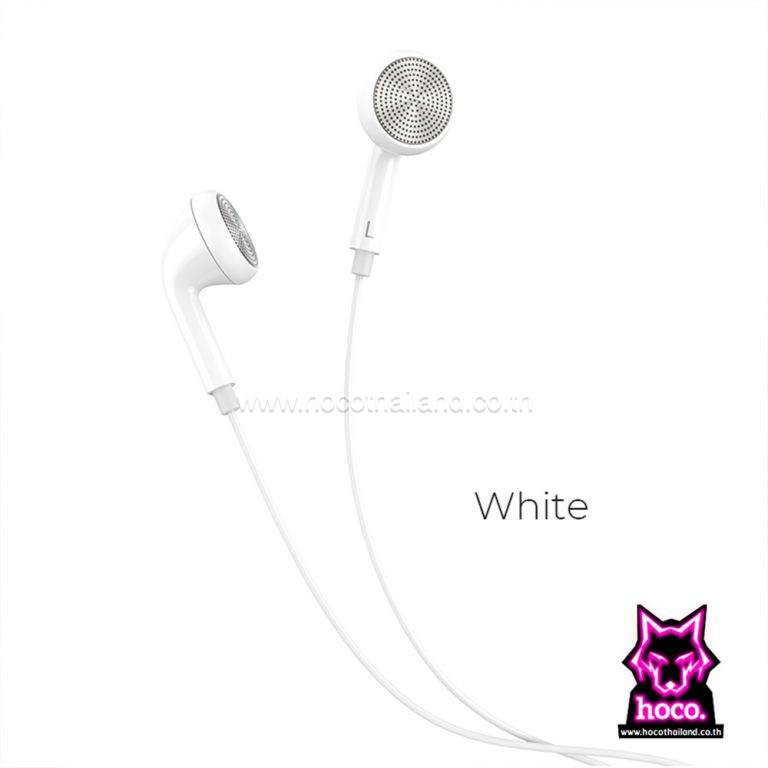 หูฟัง M73(White)-Small Talk Hoco – HOCO Thailand