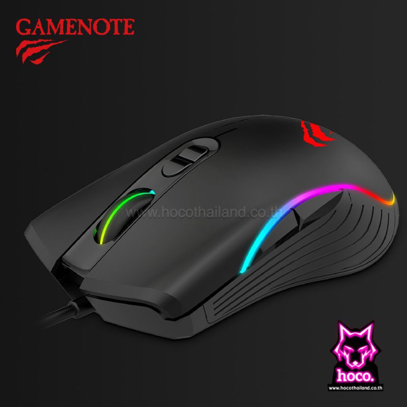 เมาส์ Gaming Mouse MS1006(Black)- Havit – HOCO Thailand