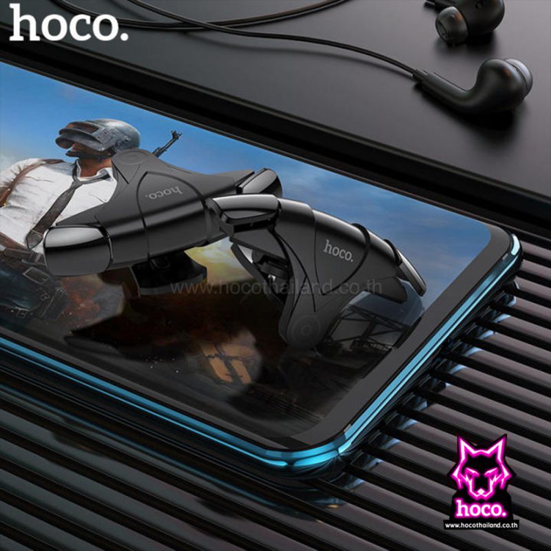 จอยมือถือ แบบปุ่มกด Mobile Game Buttons GM5(Black)-Hoco – HOCO Thailand