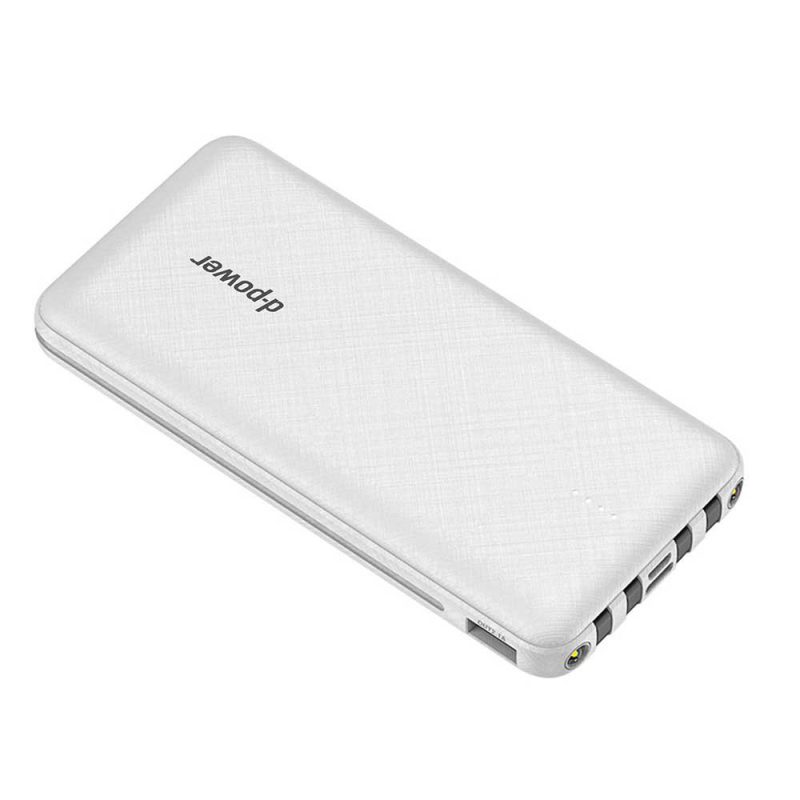 Power Bank GC100(White) 10000mAh-พาวเวอร์แบงค์ DPower – HOCO Thailand