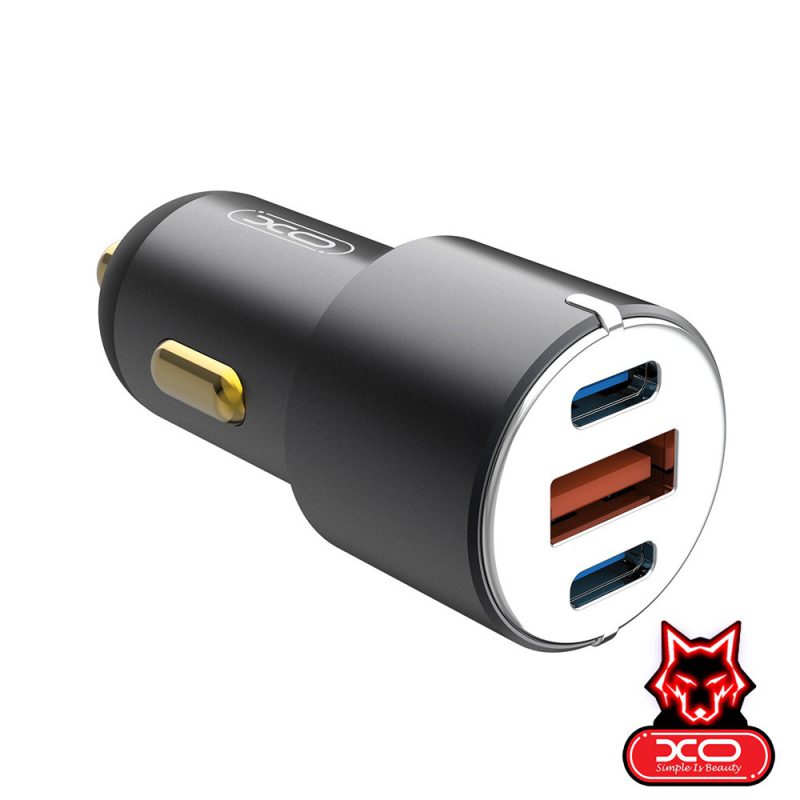 ที่ชาร์จในรถ CC45(Black)PD&QC3.0 60W-Car Charger XO – HOCO Thailand