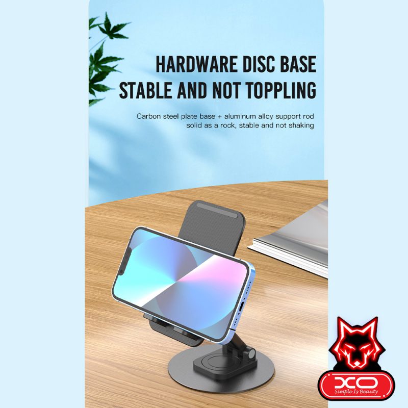 ที่จับมือถือ แบบตั้งโต๊ะ Stand C108(Black)-XO – HOCO Thailand